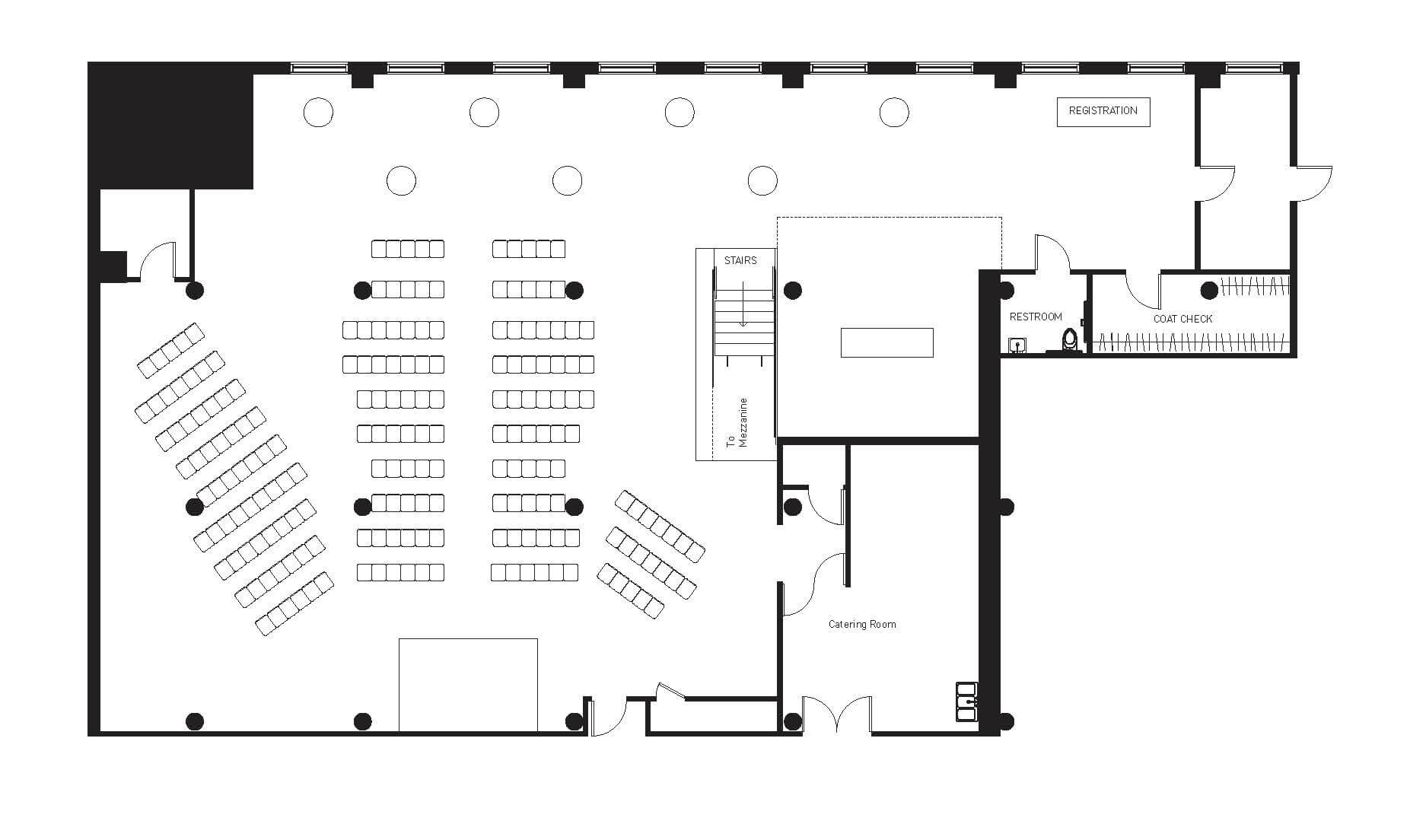 Floorplans | Chez | Chicago Event Venue